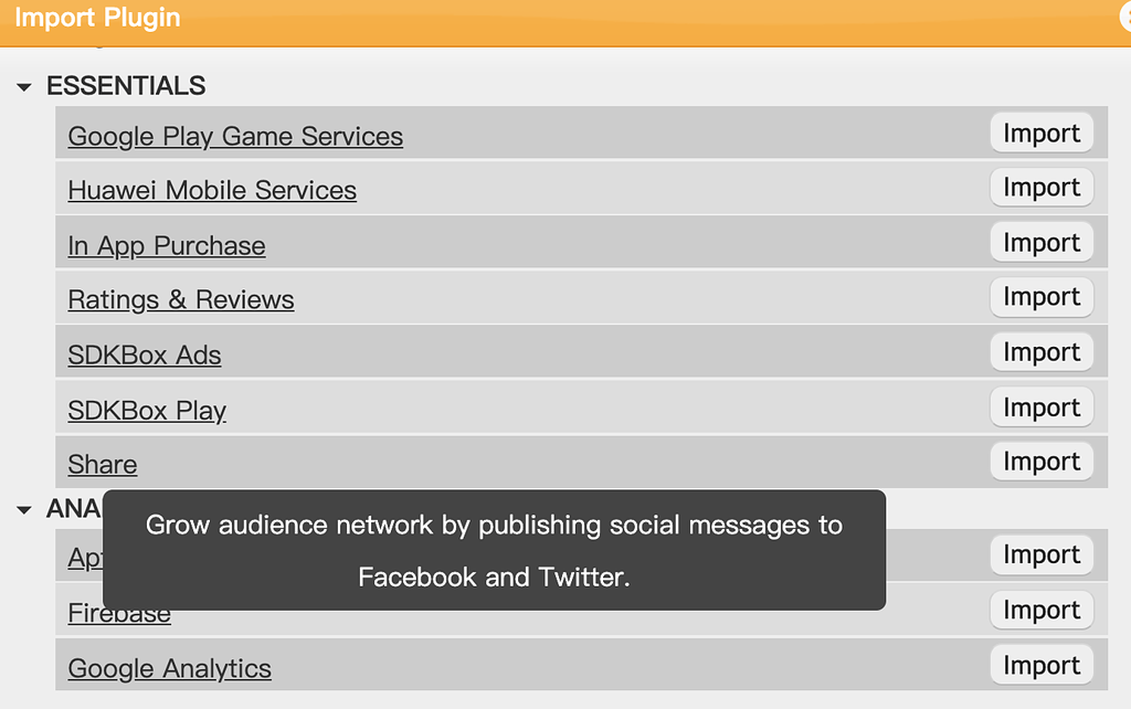 推荐类似sdkbox的iap，分享等插件 - Creator 3.x - Cocos中文社区