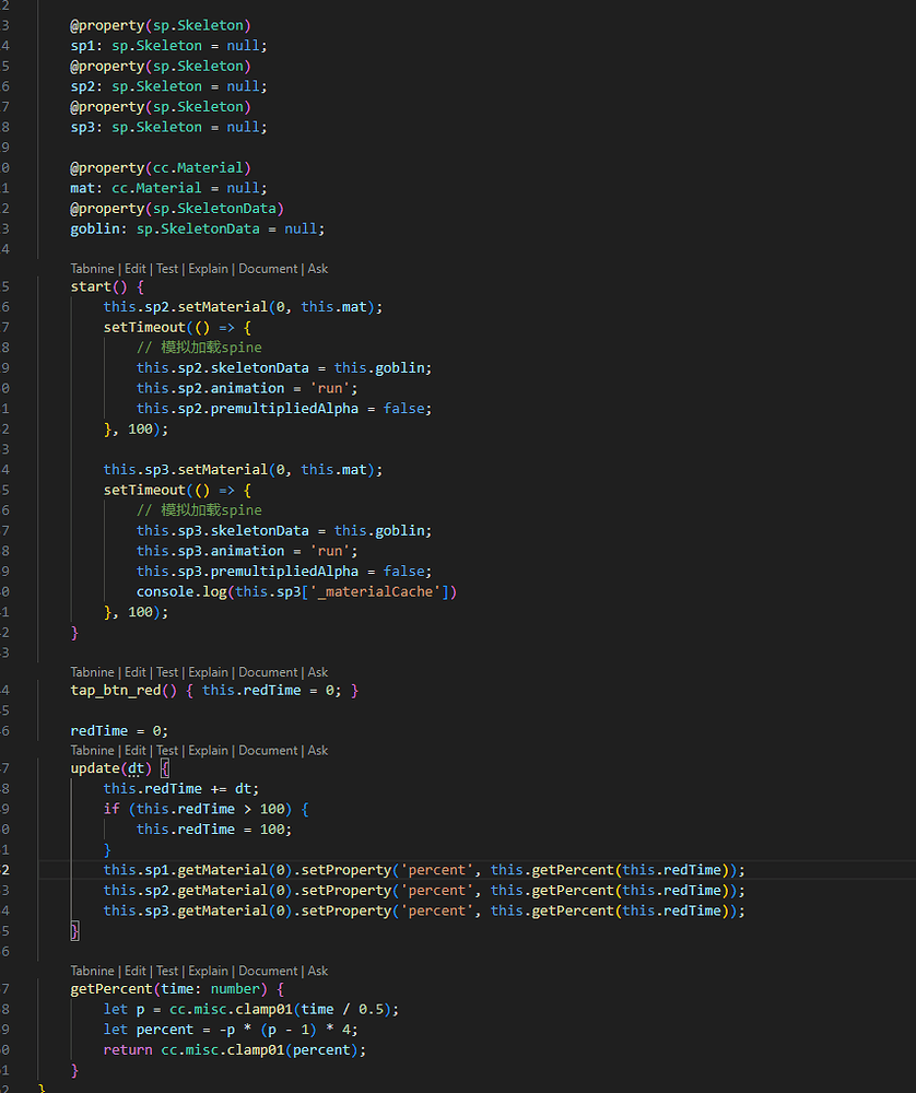[bug反馈][2.4.x] spine材质的一个bug, 必现! - Creator 2.x - Cocos中文社区