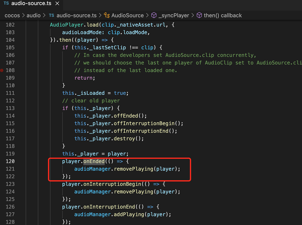 creator3.1中AudioSource如何监听播放结束事件？ - Creator 3.x - Cocos中文社区