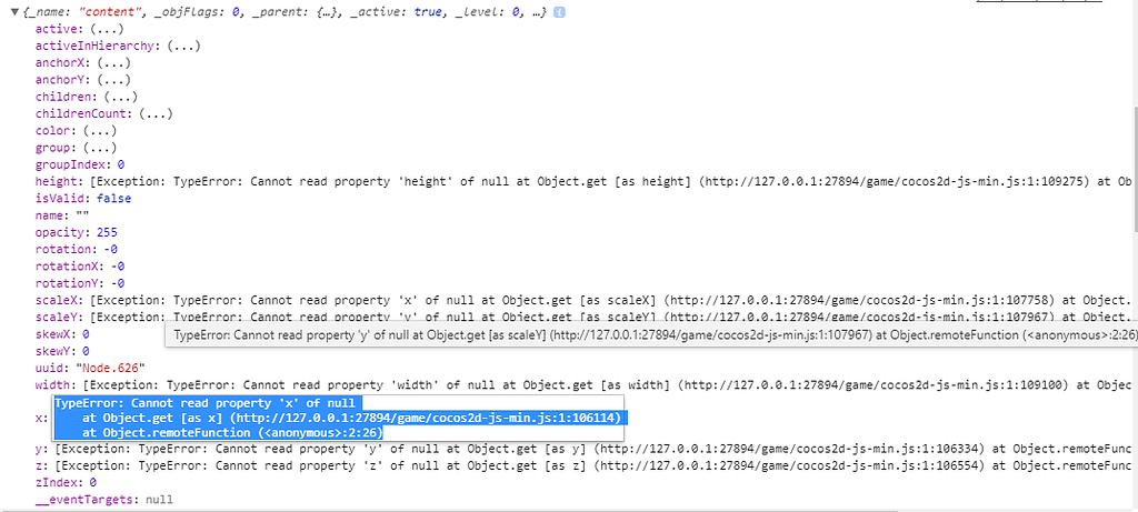 添加的Prefab里面的node丢失x,y等属性 - Creator 2.x - Cocos中文社区