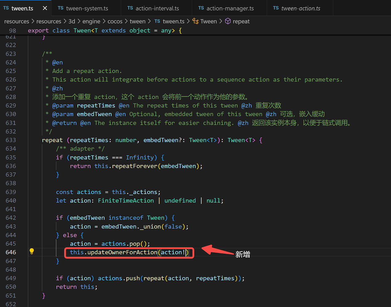 [BUG反馈][3.8.5]Tween.parallel(Repeat)，Repeat的target会被重置 - Creator 3.x - Cocos中文社区