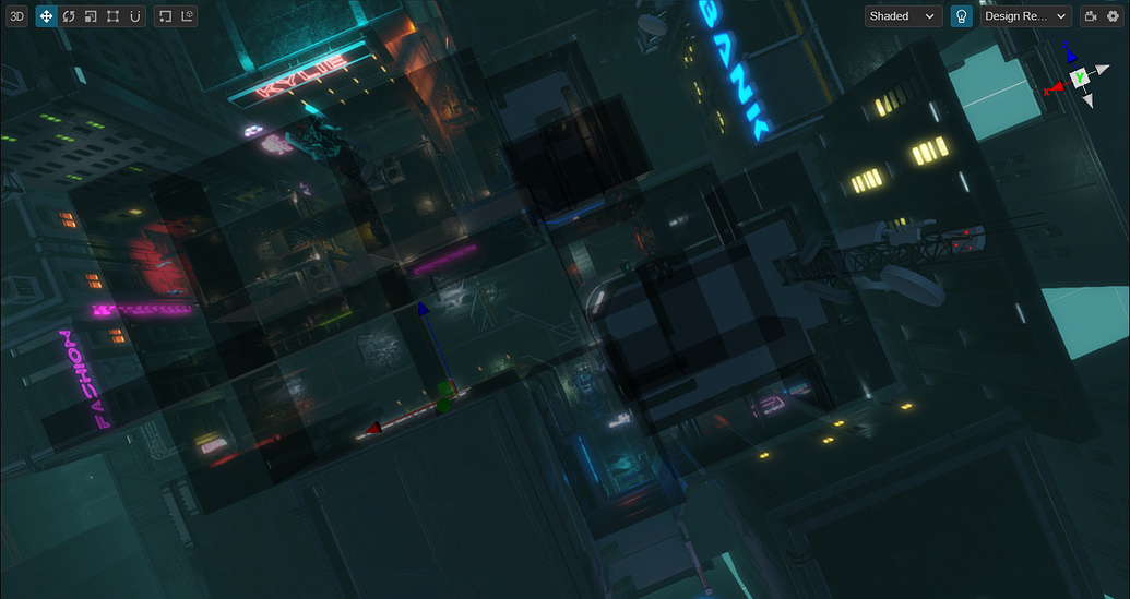 [3D游戏开发实践] Cocos Cyberpunk 源码解读 - DrawCall 优化，静态遮挡剔除 [PVS-SOC] - Creator 3.x - Cocos中文社区