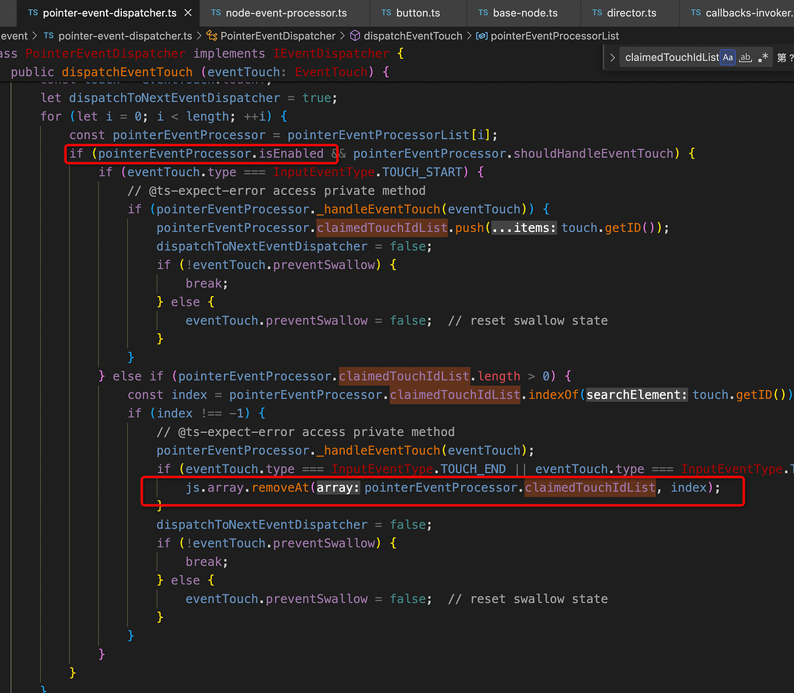 发现一个3.6.1 button点击无效的bug - Creator 3.x - Cocos中文社区