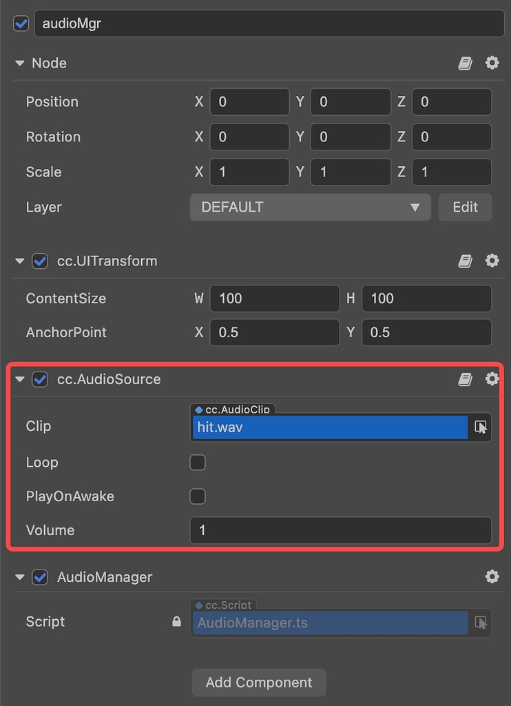 AudioSource问题 - Creator 2.x - Cocos中文社区