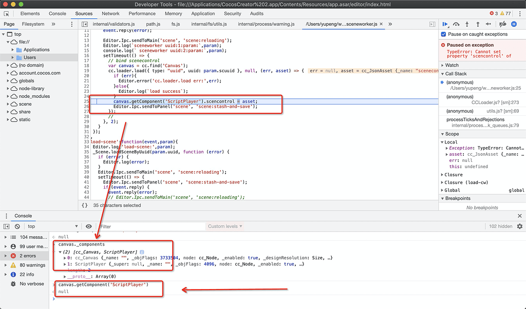 node.getComponent获取到的组件为空，但是 node._components里面是有这个组件的 - Creator 2.x - Cocos中文社区