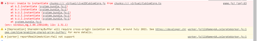 live2d的扩展使用，cocos 3.72发布微信小游戏报错！ - Creator 3.x - Cocos中文社区