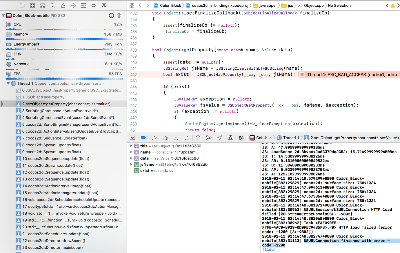 Creator 用SDKBOX的admob插件出现闪退 - Creator 2.x - Cocos中文社区