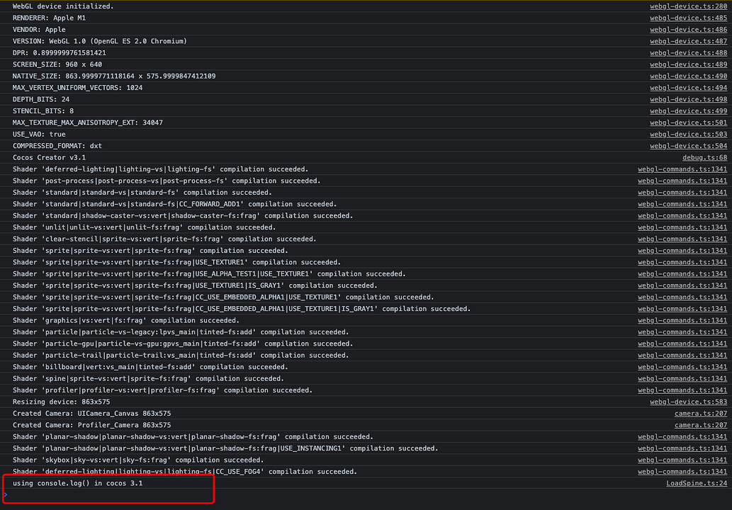 3.10版，console.log和cc.log都不能打印输出 - Creator 3.x - Cocos中文社区