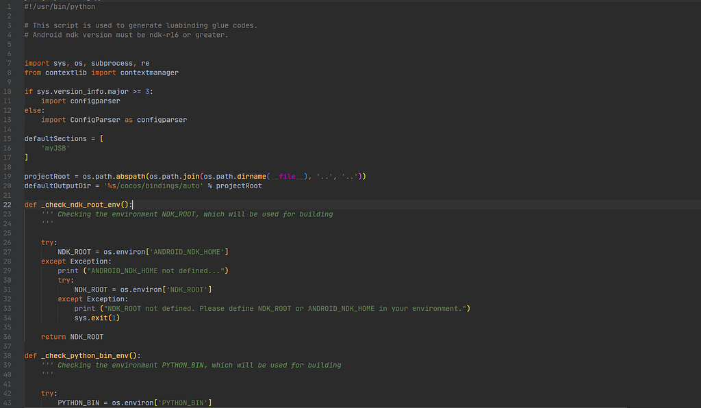 自动绑定时python提示找不到windows API - Creator 3.x - Cocos中文社区