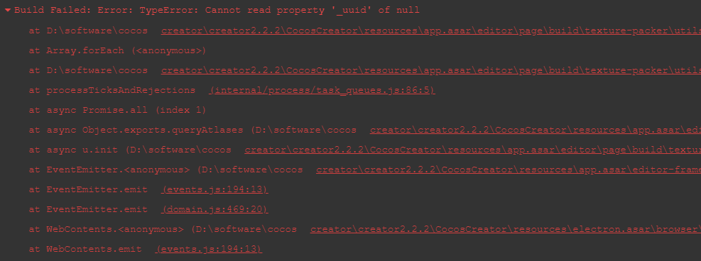Cannot read property '_uuid' of null求解 - Creator 2.x - Cocos中文社区