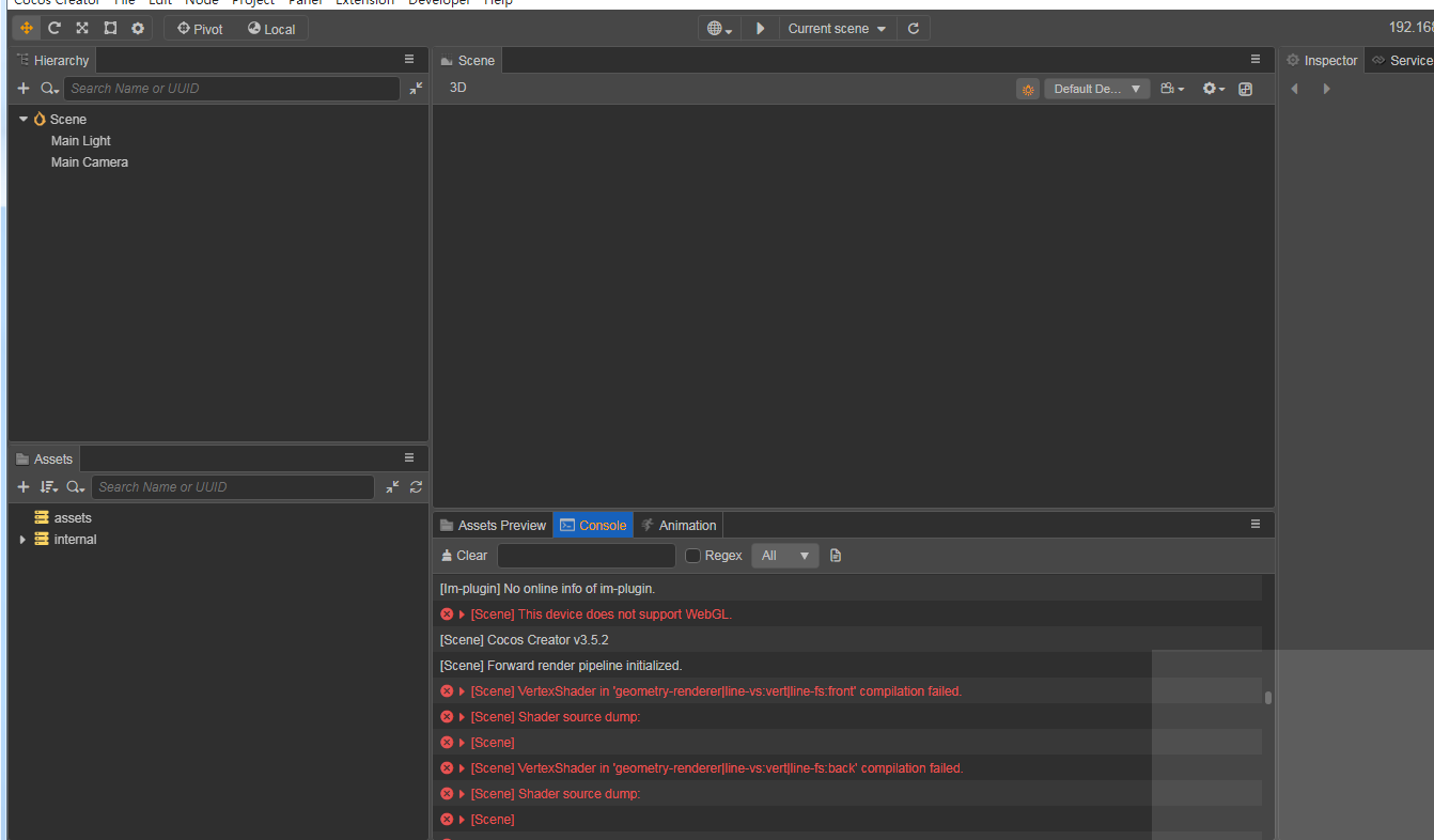 This browser does not support WebGL... - Creator 3.x - Cocos中文社区