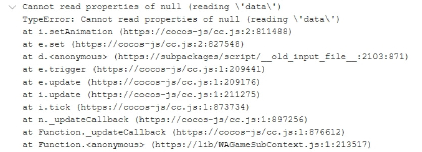 Uncaught TypeError: Cannot read properties of null (reading ‘data’) - Creator 3.x - Cocos中文社区