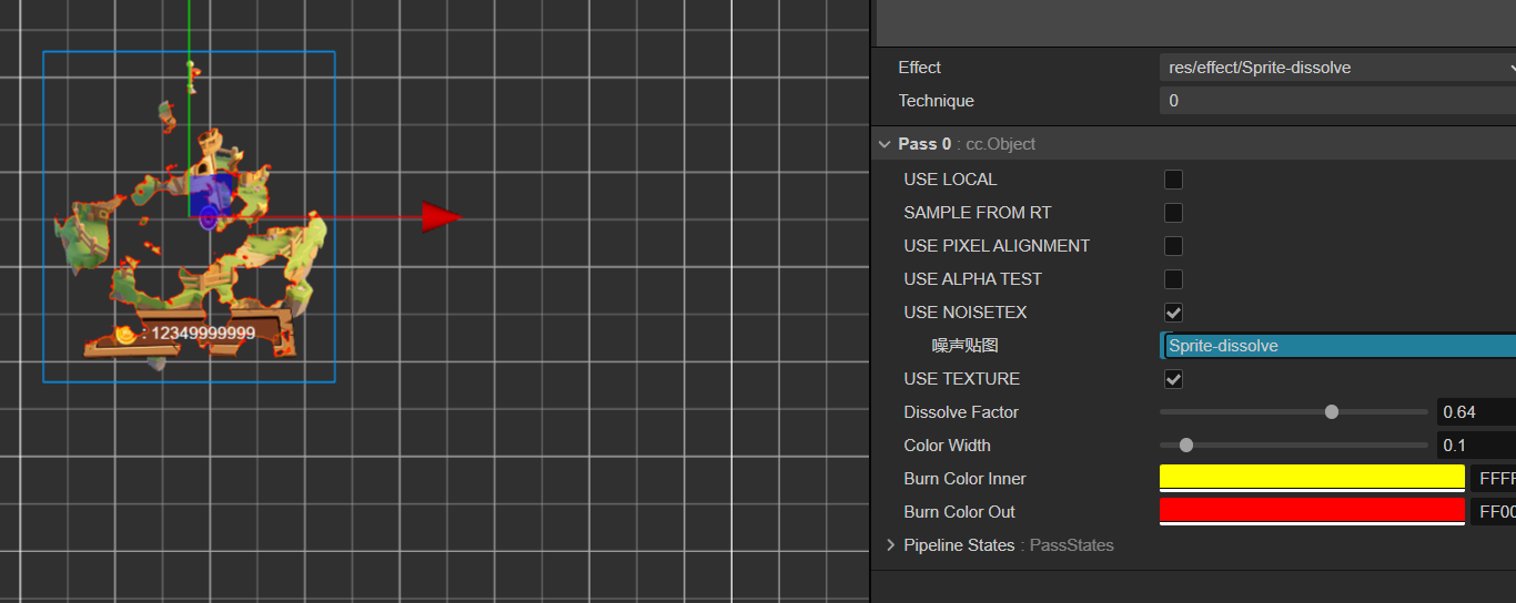 Sprite,噪声图消融shader,同一个值为什么浏览器上和编辑器上不一样 - Creator 3.x - Cocos中文社区