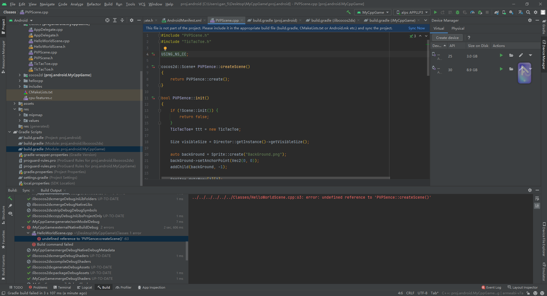 android编译失败 - Cocos2d-x - Cocos中文社区