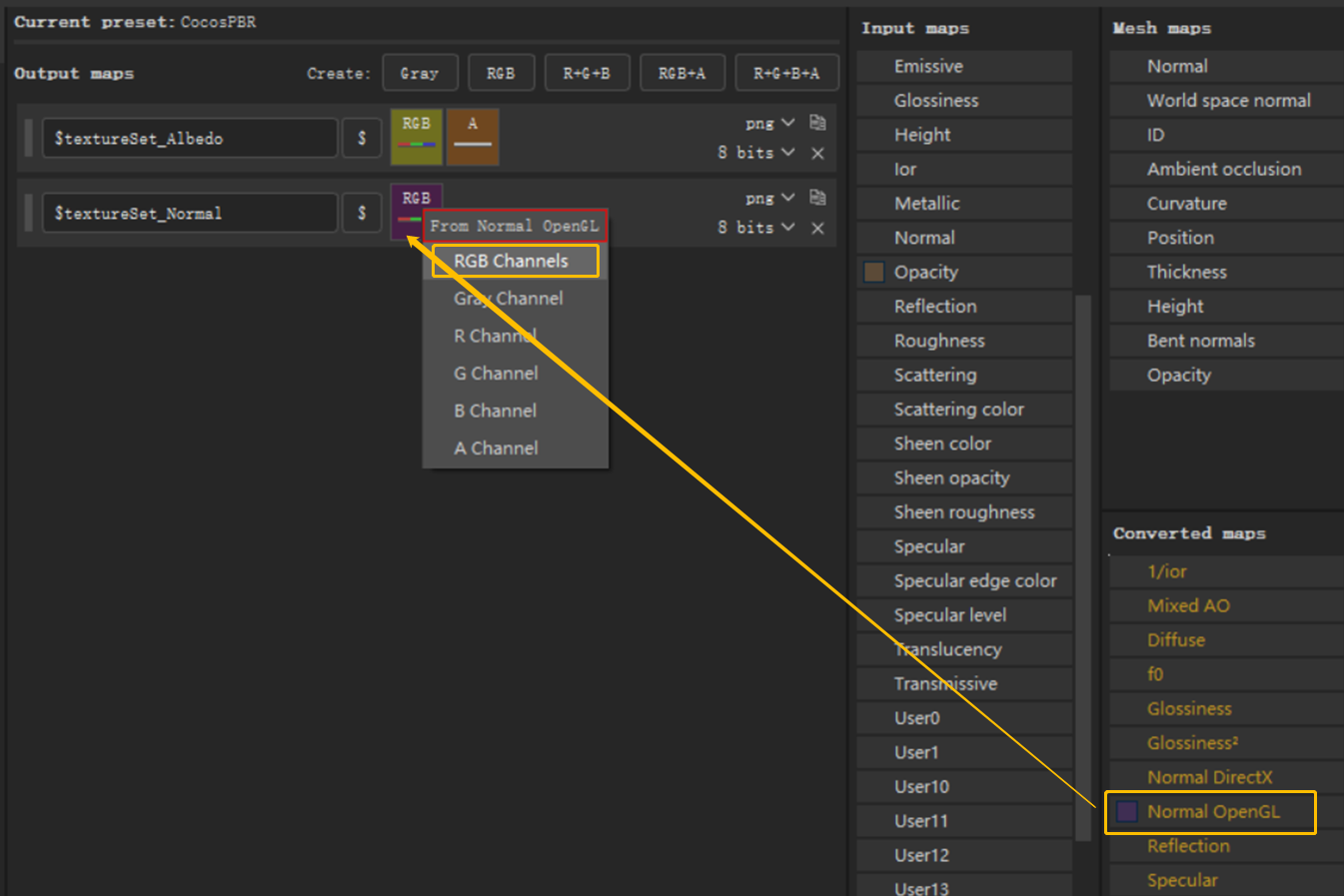 Substance制作PBR贴图导入Cocos使用 - Creator 3.x - Cocos中文社区