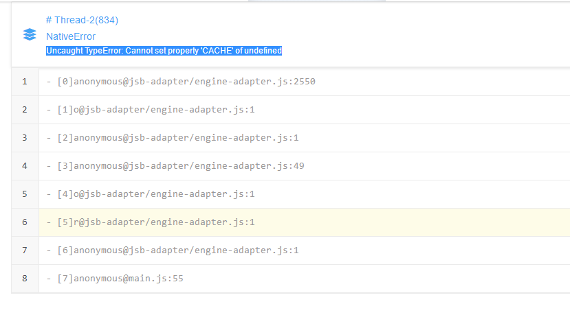 Uncaught TypeError: Cannot set property 'CACHE' of undefined - Creator 3.x - Cocos中文社区